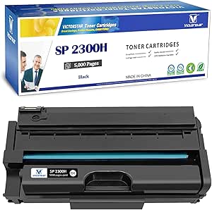 Amazon.co.jp: SP 2300H SP2300H 互換トナーカートリッジ大容量約 5000 枚 ブラック対応機種 RICOH リコー SP 2300 SP2300 SP 2300L ...