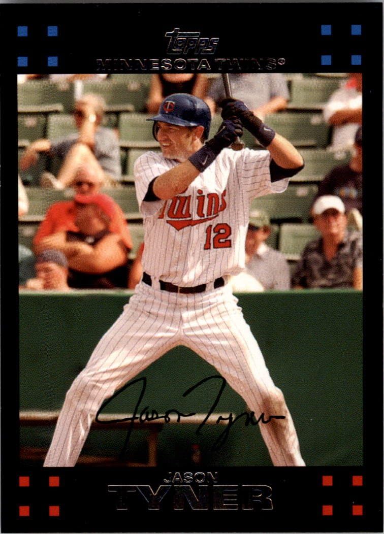 Amazon.com: 2007 Topps #358 Jason Tyner MLB Baseball Trading Card ...