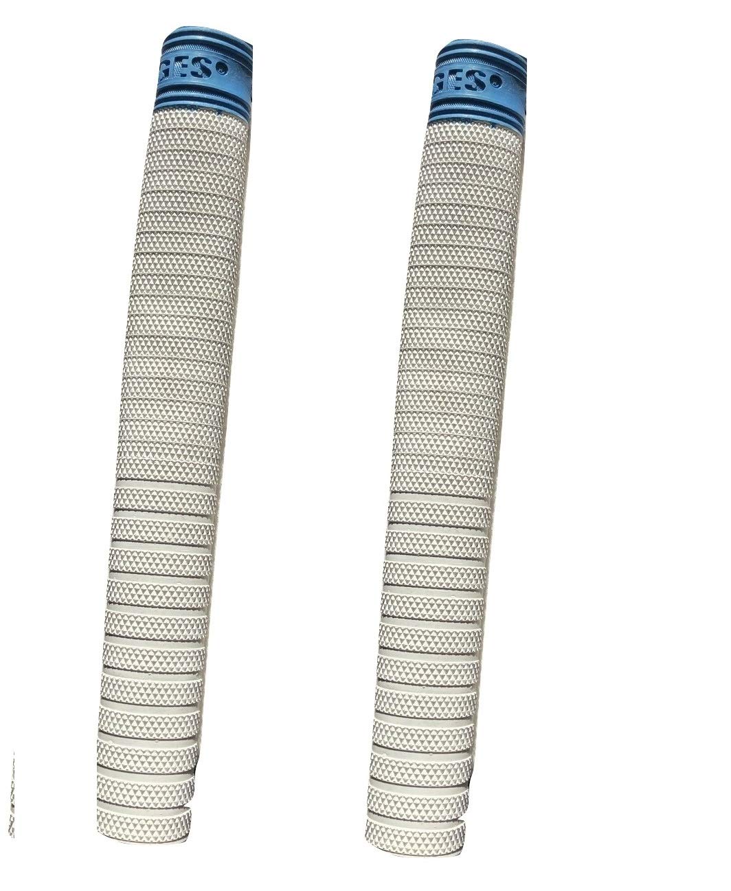 Buy SS Cricket bat Handle Grip - White Color (Blue Strip), Pack of 2 ...