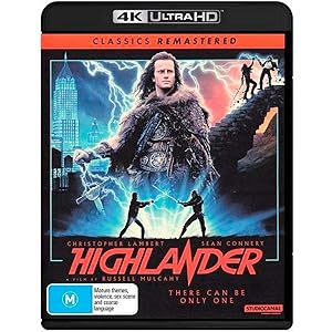 Classics Remastered: Highlander (1986) - (4k Ultra HD) : Russell ...