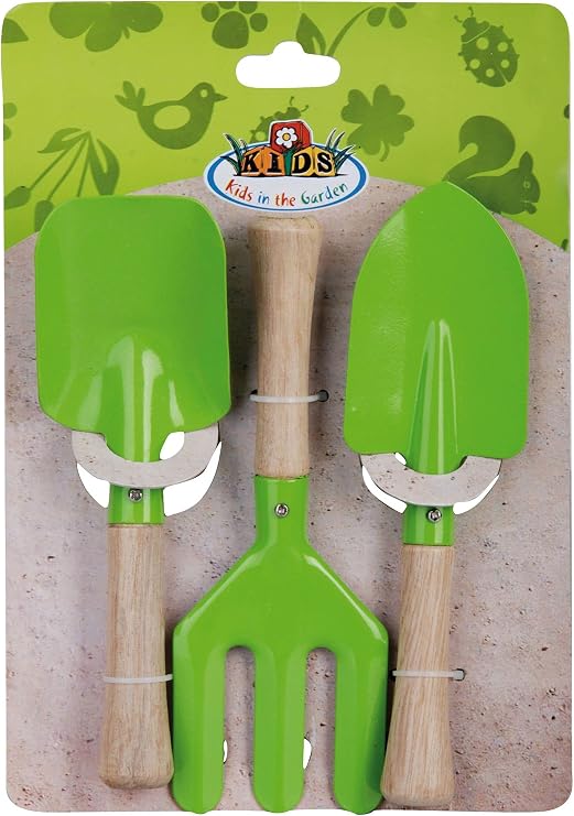 Amazon.com : Esschert Design USA KG106 Childrens Small Garden Tool Set ...