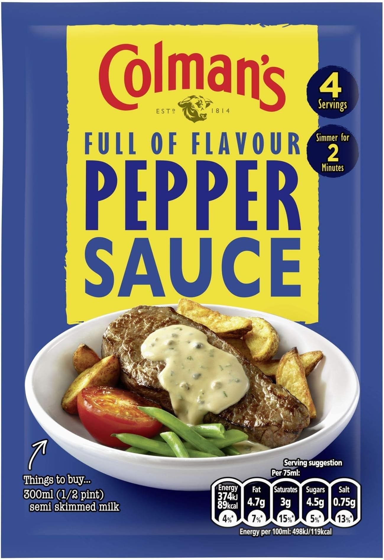 Amazon.com : Knorr Feinschmecker 3 Pfeffer (pepper) Sauce (3 Pc.) : Hot ...