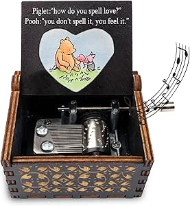Amazon.com: Best Friend Wood Music Box Gifts for Women, Friendship BBF ...