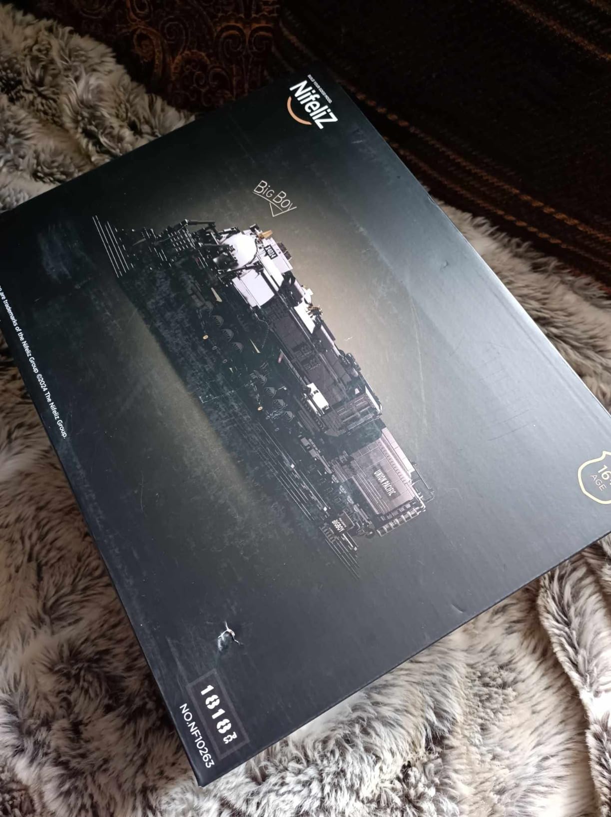 Nifeliz Train The Big Boy Locomotive, Steam Locomotive Building Block ...