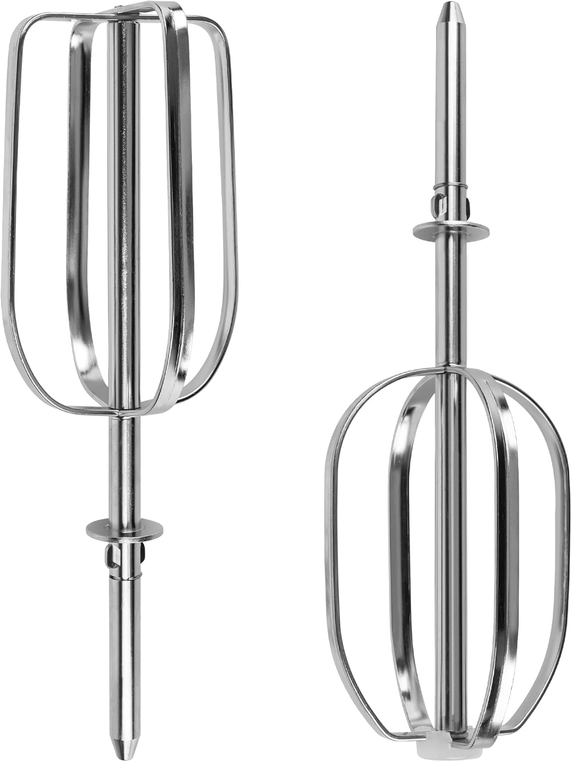 Amazon.com: Linkidea Hand Mixer Beaters Set of 2, 304 Stainless Steel ...