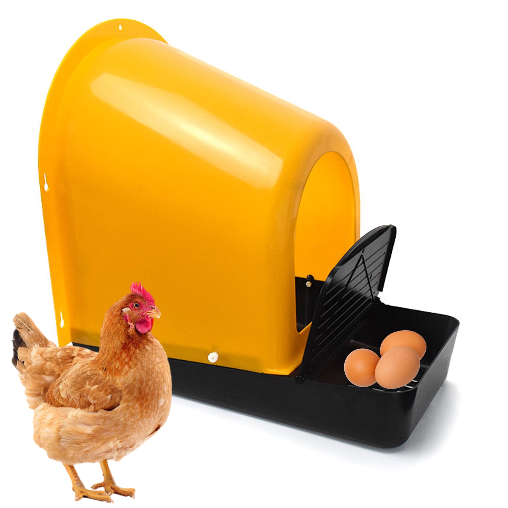 5 Pack Chicken Nesting Boxes Roll Away Egg Nest Box Chicken Laying ...