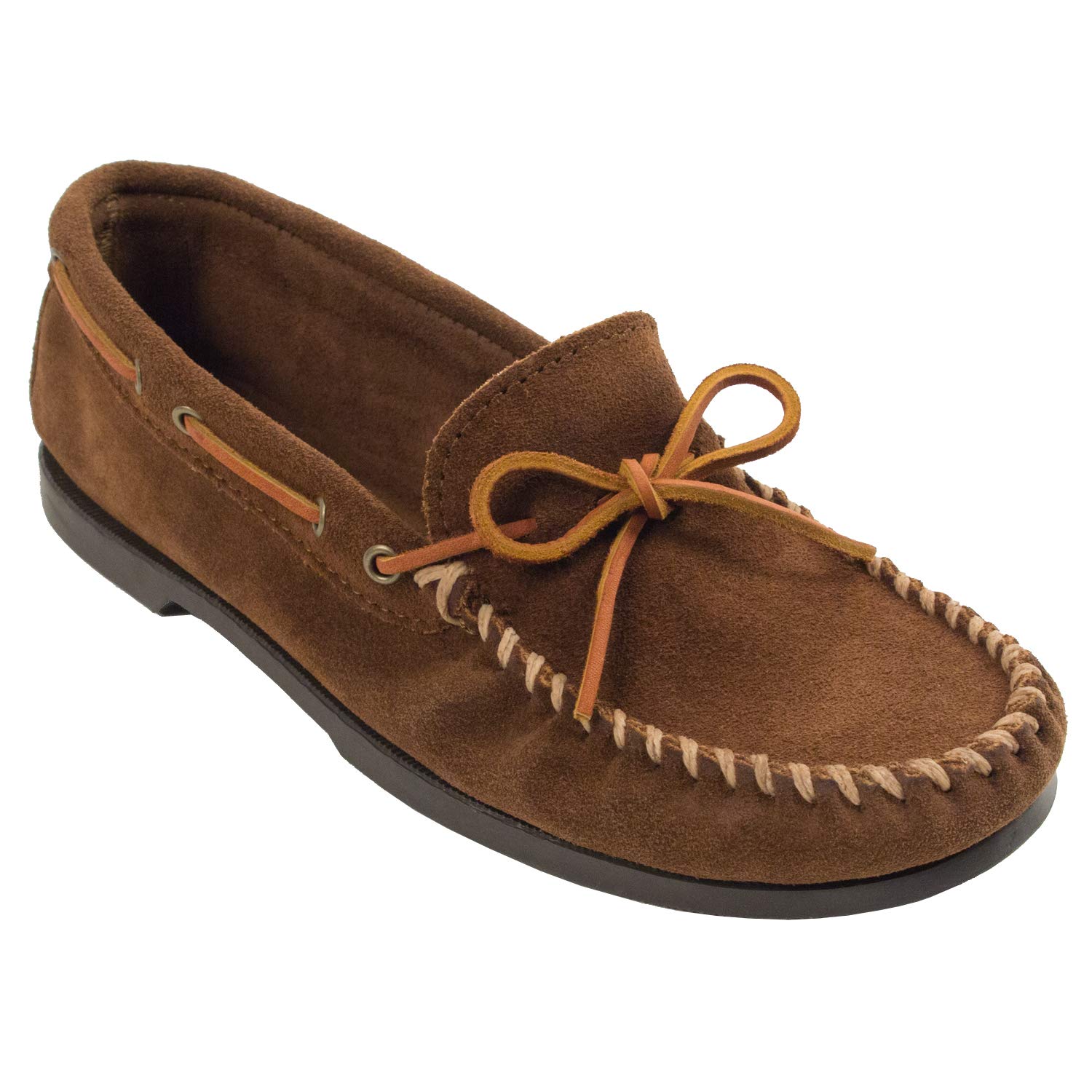 Buy Minnetonka Men's Classic Camp Moccasin,Dusty Brown,11.5 W US at ...
