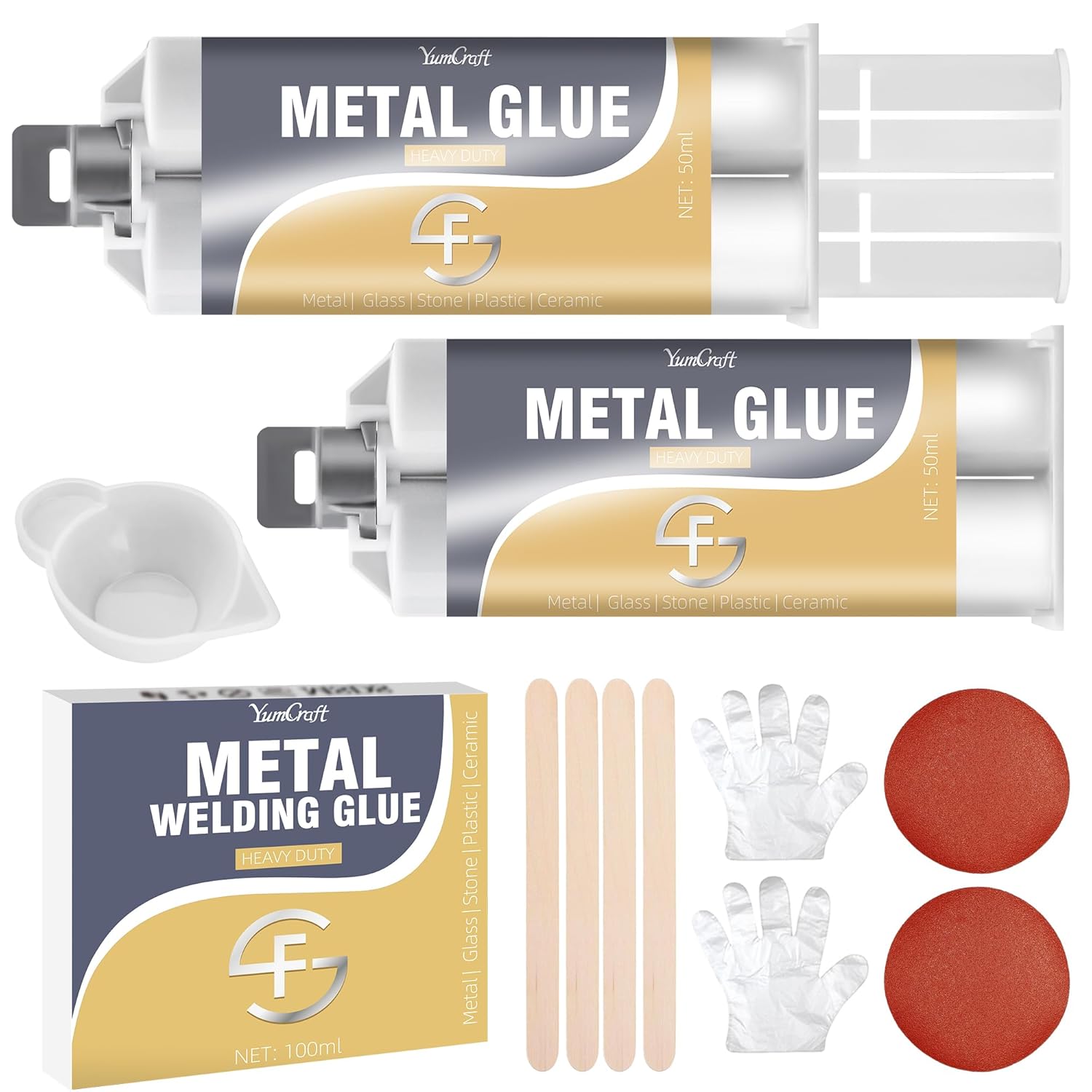 Metal Repair Glue, Metal Glue Liquid Weld, Metals Hole Filler, High ...