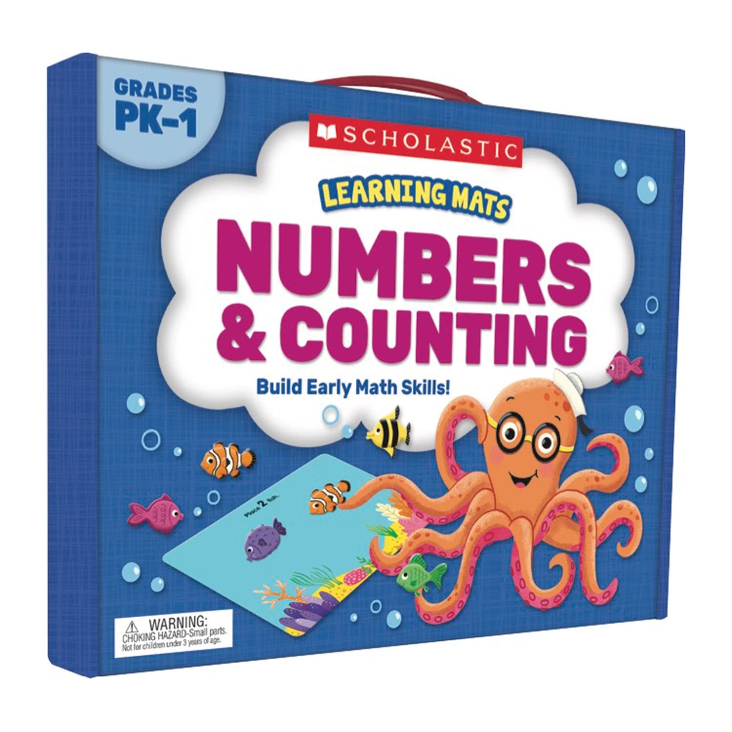 Amazon | Numbers & Counting (Learning Mats) | Scholastic Inc. | Early ...