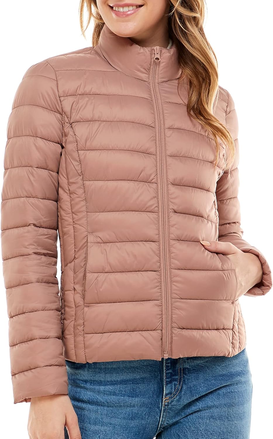 Amazon.com: Love Tree Women's Packable Puffer Jacket - Ultra ...