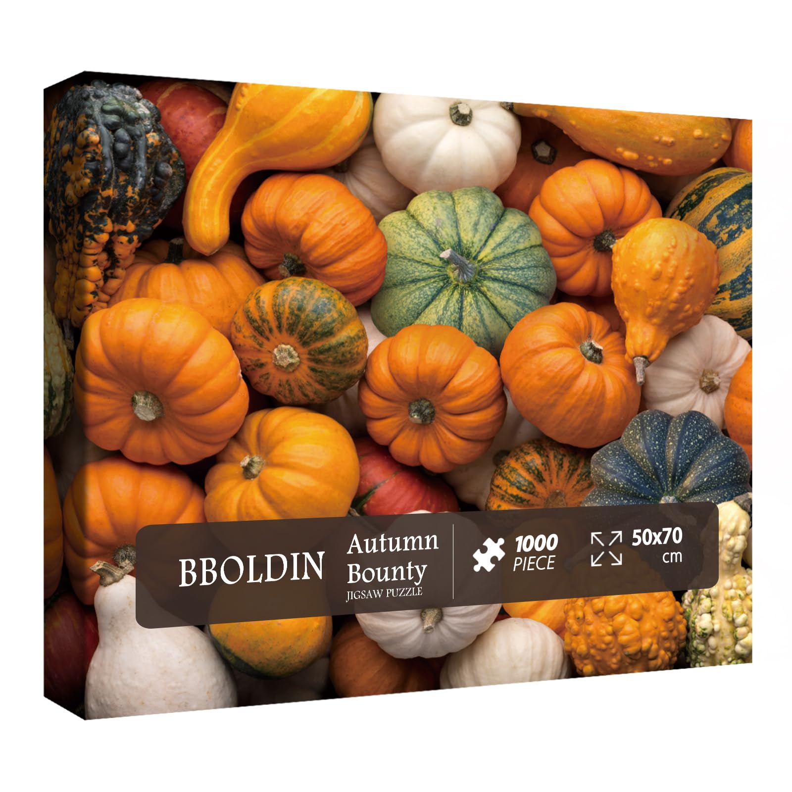 Amazon.com: Autumn Pumpkin Puzzle for Adult 1000 Piece, Thanksgiving ...