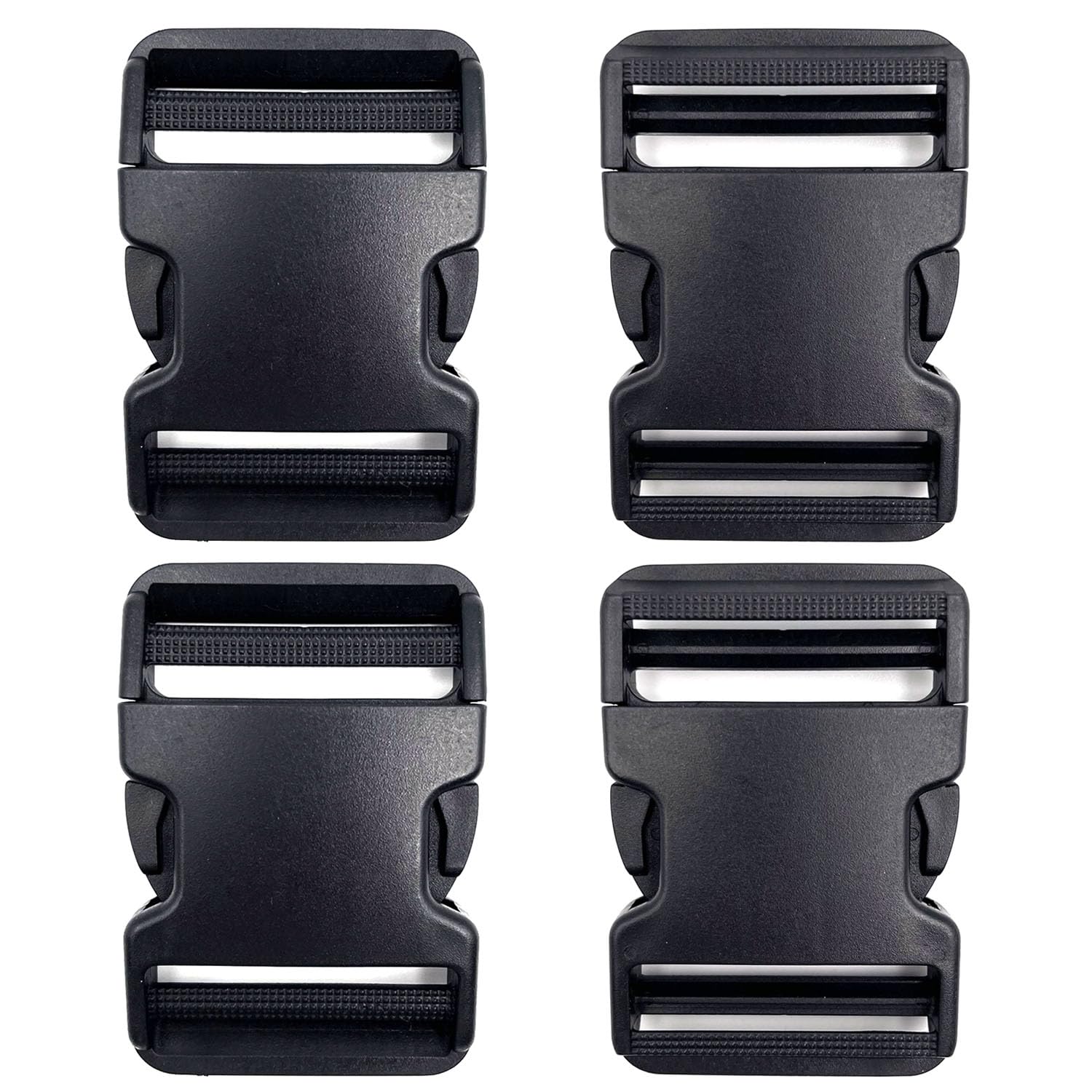 Amazon.com: honigo Quick Side Release Buckles 2" Wide 4 Pcs Dual ...