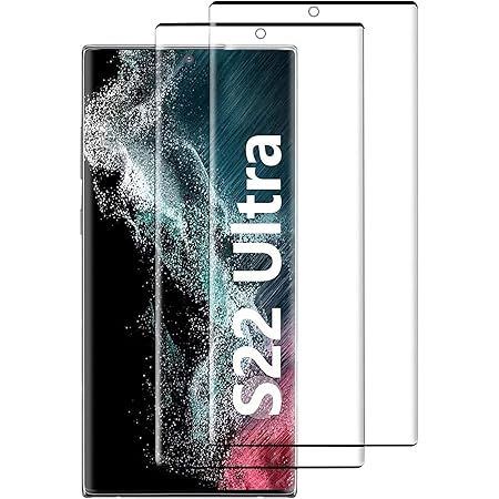 WFTE Compatible with Samsung Galaxy S22 Ultra 5G Screen Protector, [2 ...