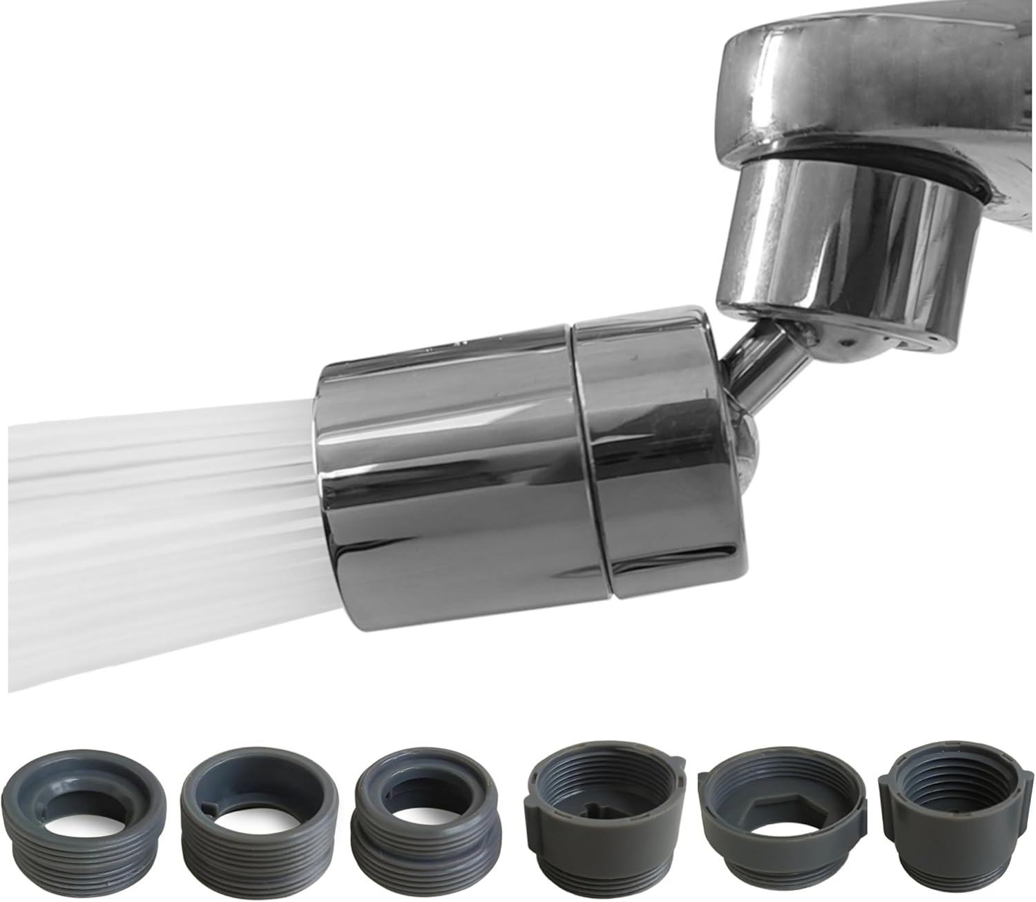 Rotating Faucet Aerator Extender,Nozzle Faucet Adapters, Universal ...