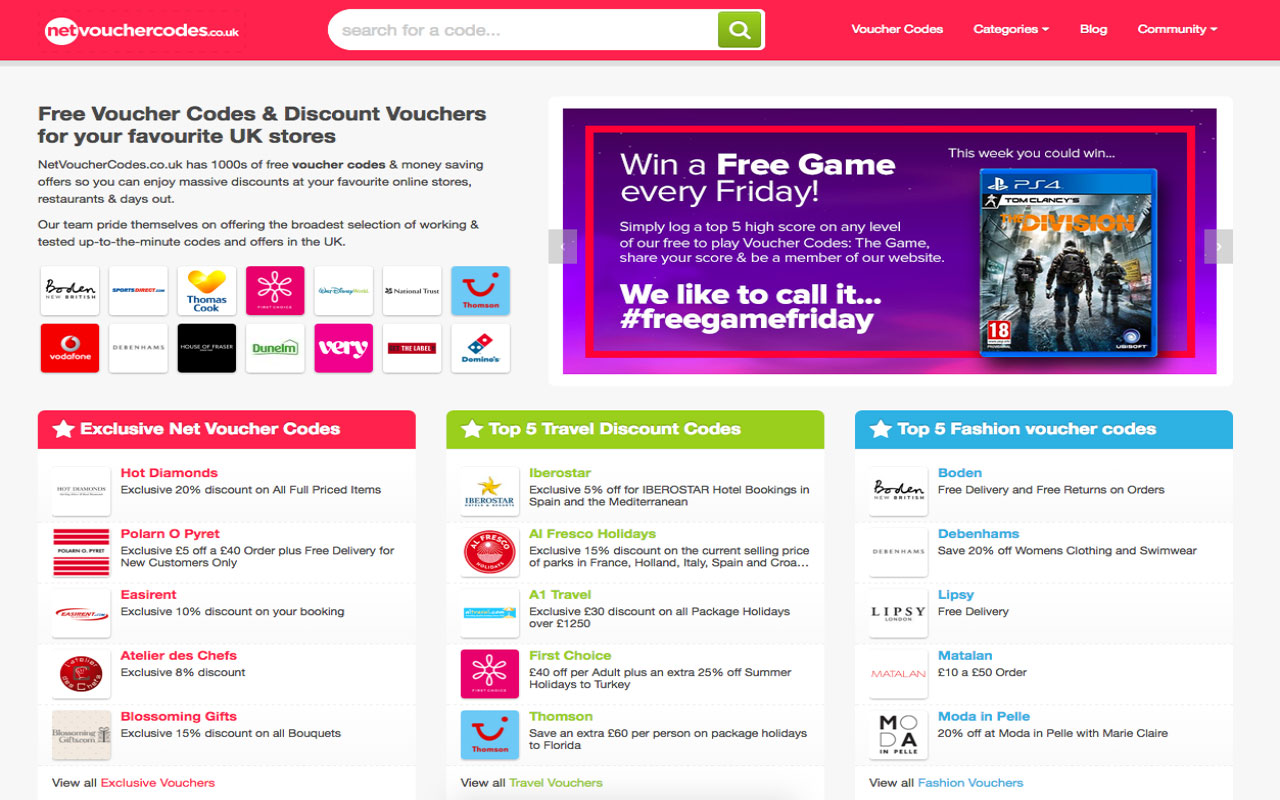 NetVoucherCodes Vouchers - App on Amazon Appstore