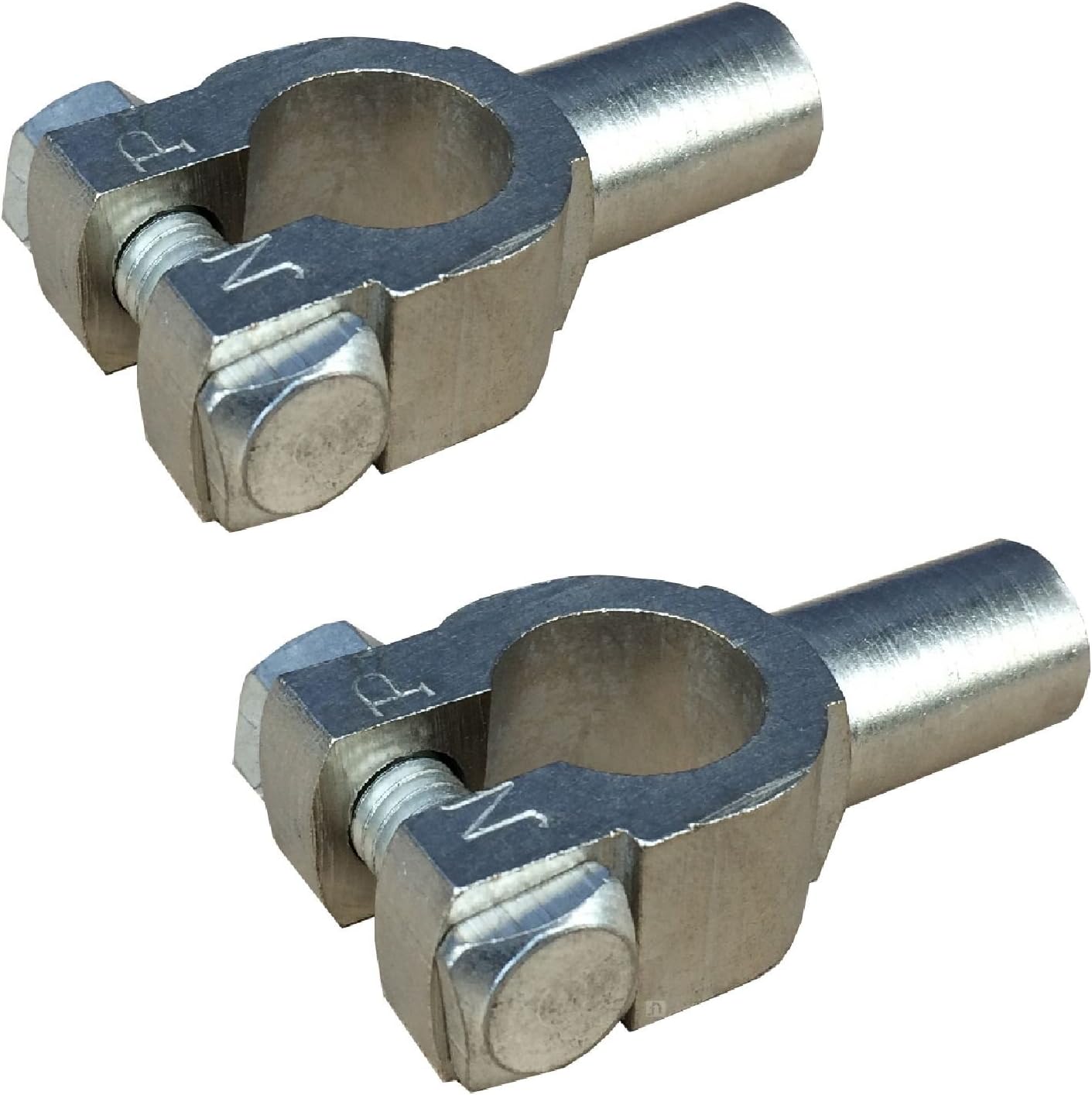 2 x Battery Terminals Seiwa Crimp 11mm Positive Negative for 35-50mm² ...