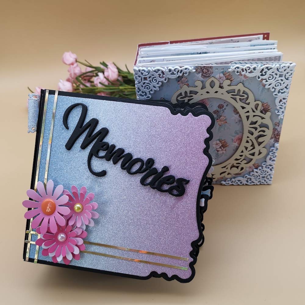 Snapklik.com : Alinacutle Mini Album Die Metal Die-Cuts, 15x15CM Size ...