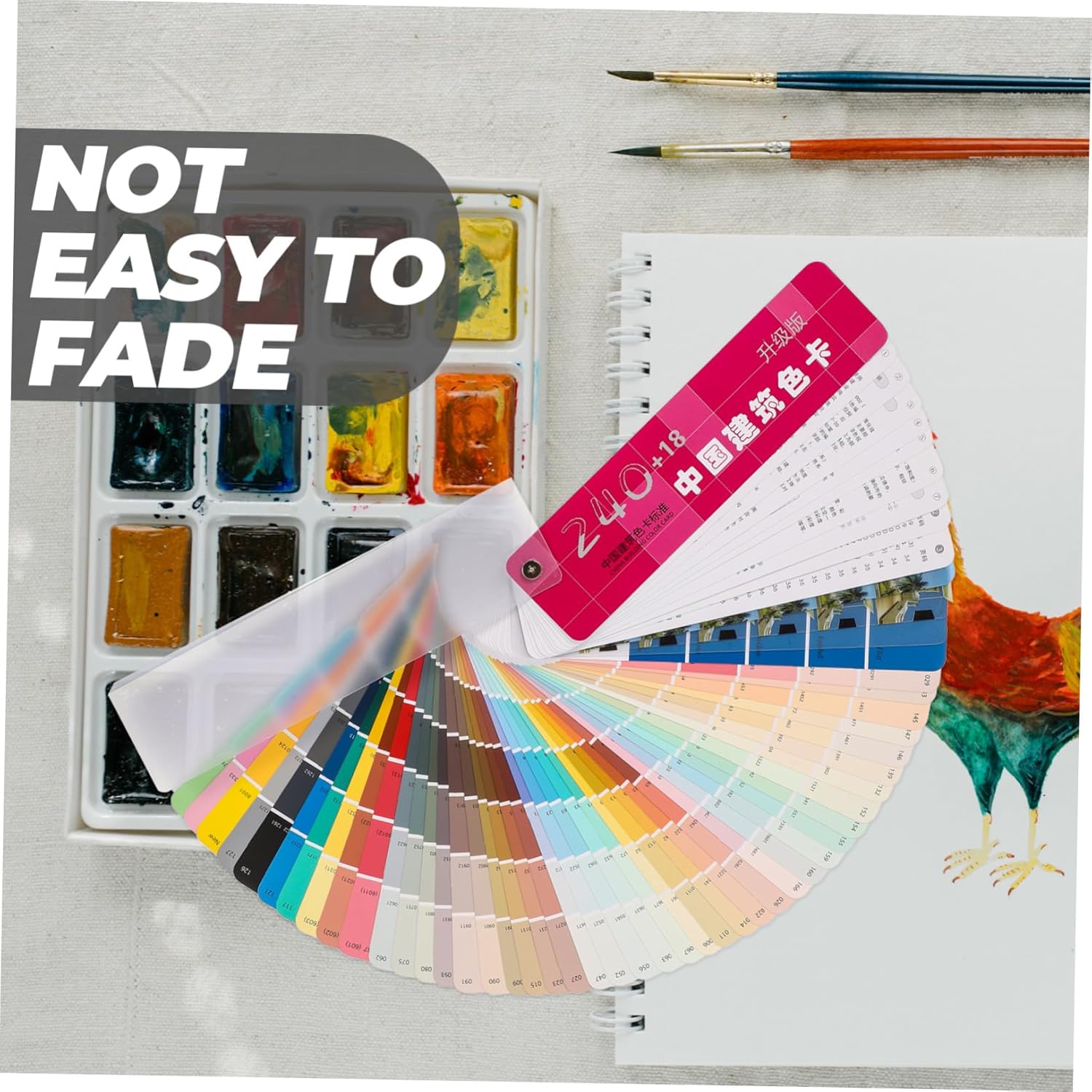 OSALADI 1 Set Color Card Color Chart Color Muse Color Wheel Poster ...