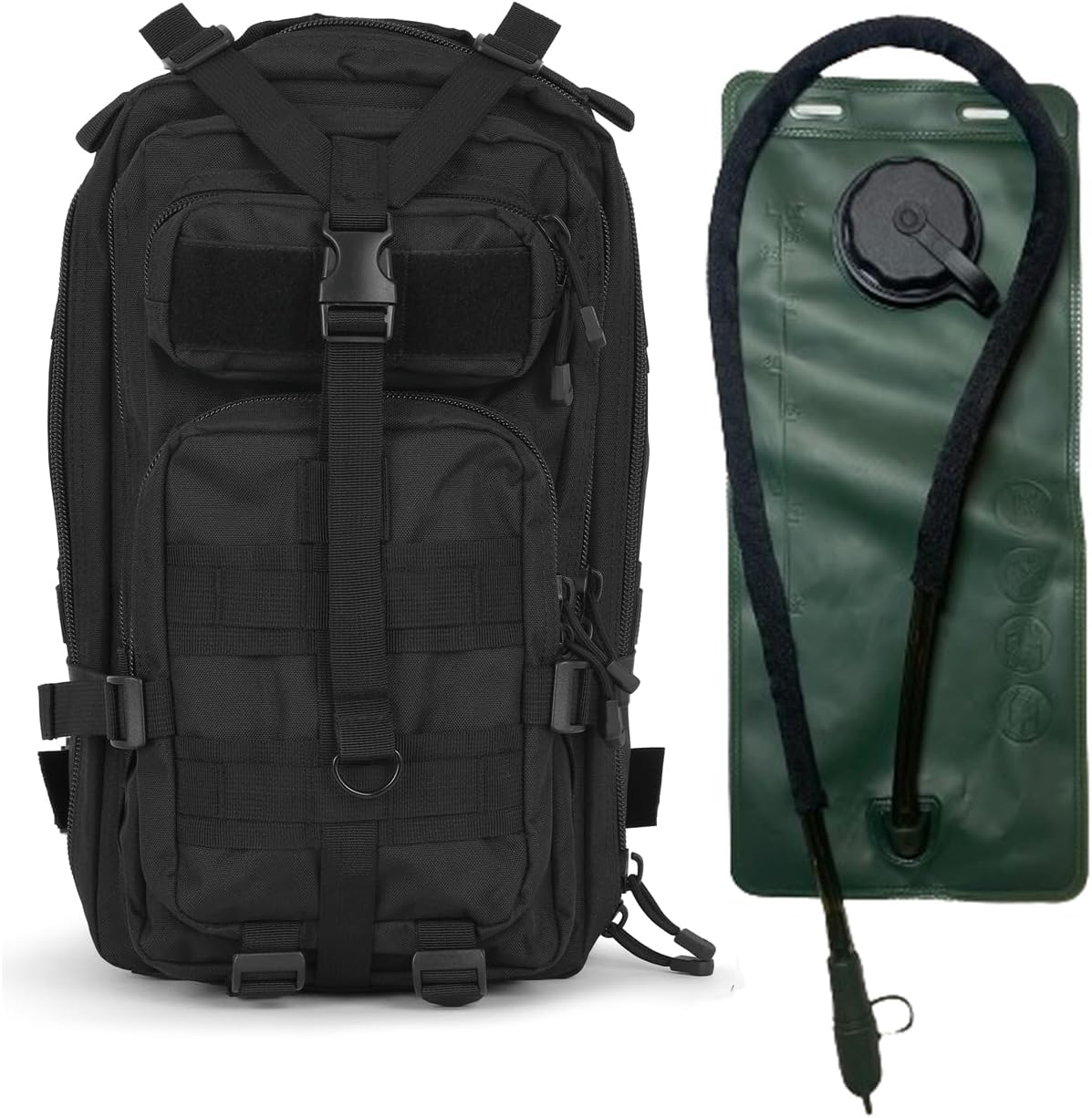 Amazon.com: Gorilla Paks™ Small 30L Military Tactical MOLLE Hydration ...