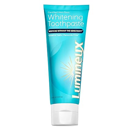 Amazon.com : Lumineux Teeth Whitening Toothpaste - Natural & Enamel ...