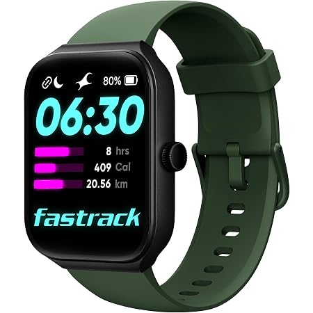 Fastrack Reflex Play + BT Calling 1.3 AMOLED Display Smartwatch with ...
