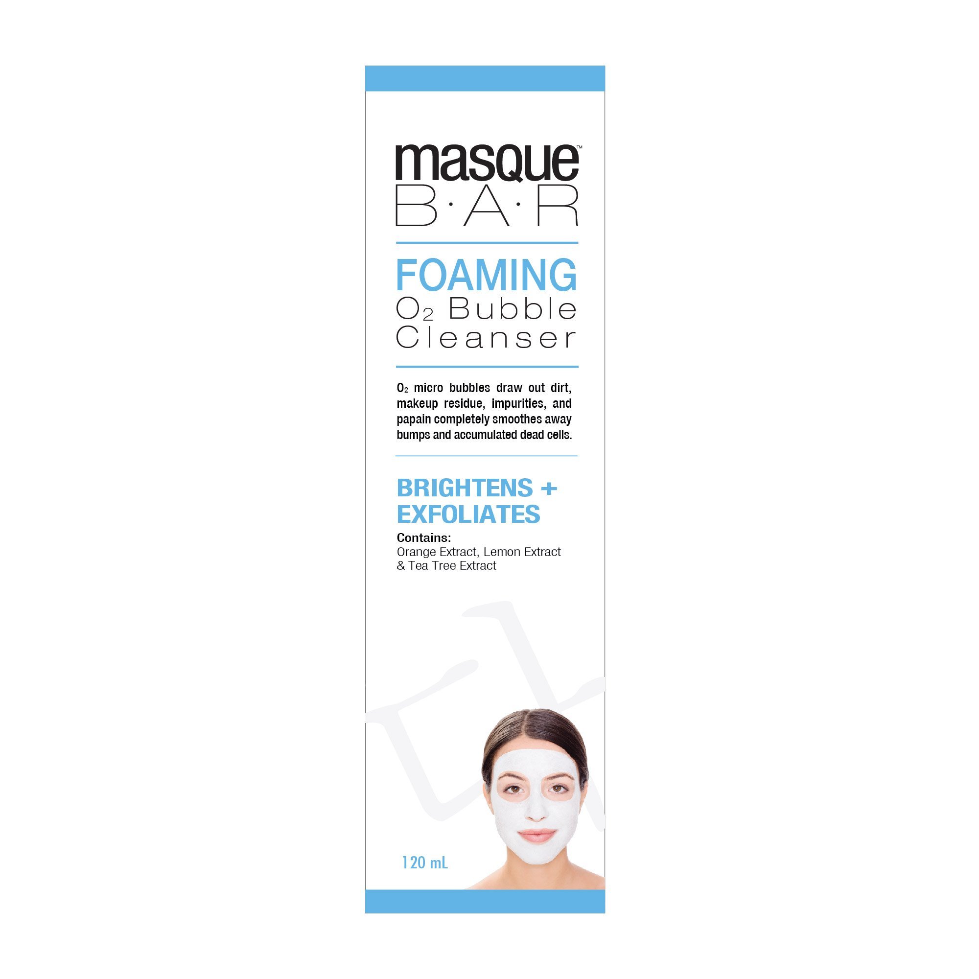 Buy masque BAR Foaming O2 Bubble w/Tea Trea, Orange & Lemon Extracts ...