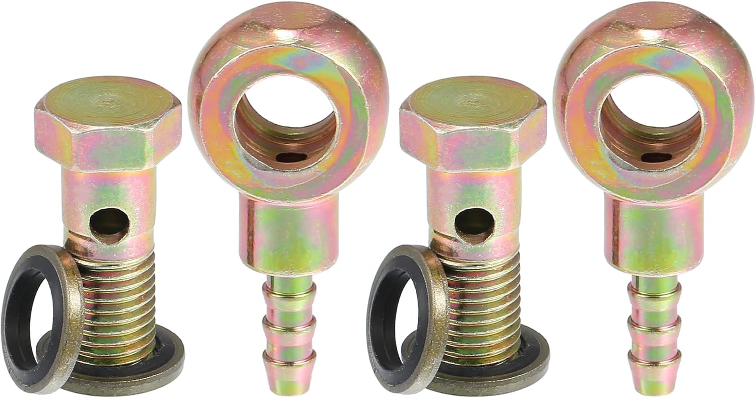 Amazon.com: A ABSOPRO Car Oil Cooler Screw Ball Head Adapter Turbo ...