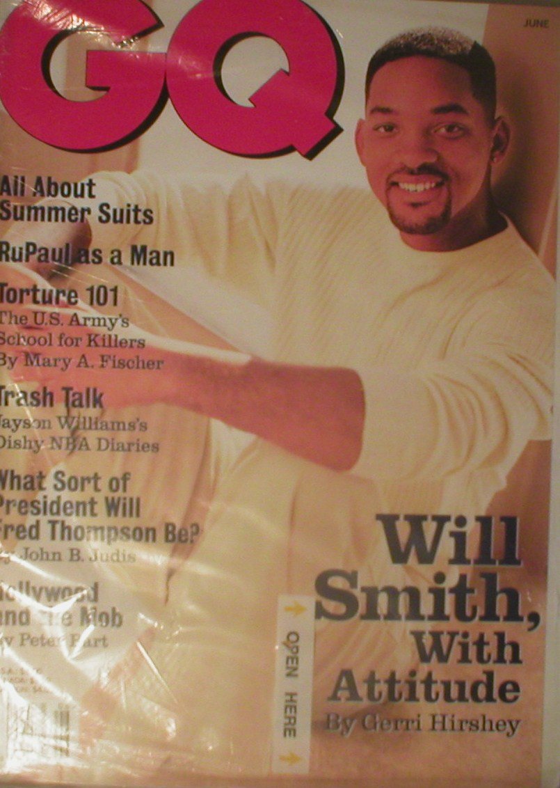 GQ Magazine June 1997 Will Smith: GQ: Amazon.com: Books