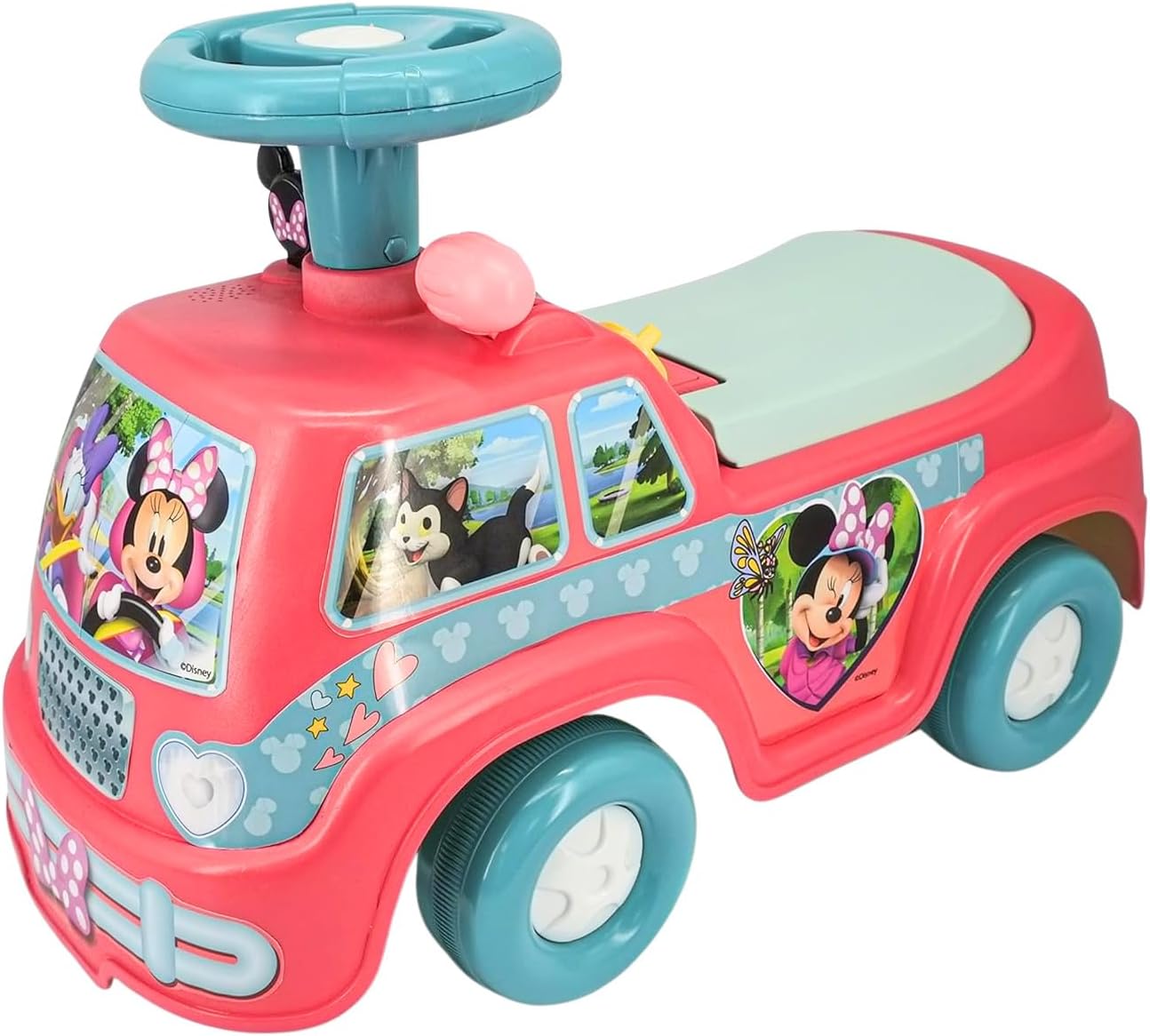 Amazon.com: Disney Minnie Mouse Camper Activity Ride On by Kiddieland ...