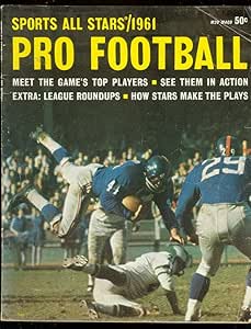 Amazon.com: SPORTS ALL STARS PRO FOOTBALL 1961-KYLE ROTE-NFL-AFL VG ...