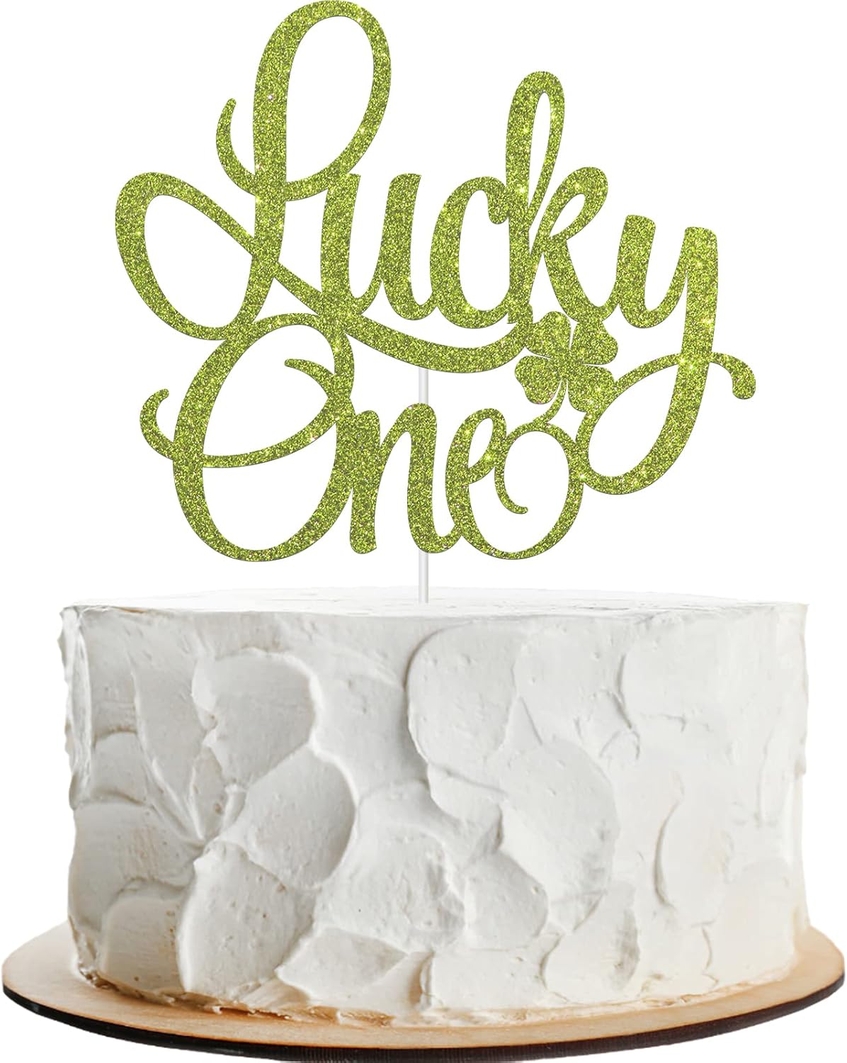 Amazon.com: Dalaber Lucky One Cake Topper - Happy 1st Birthday Party ...