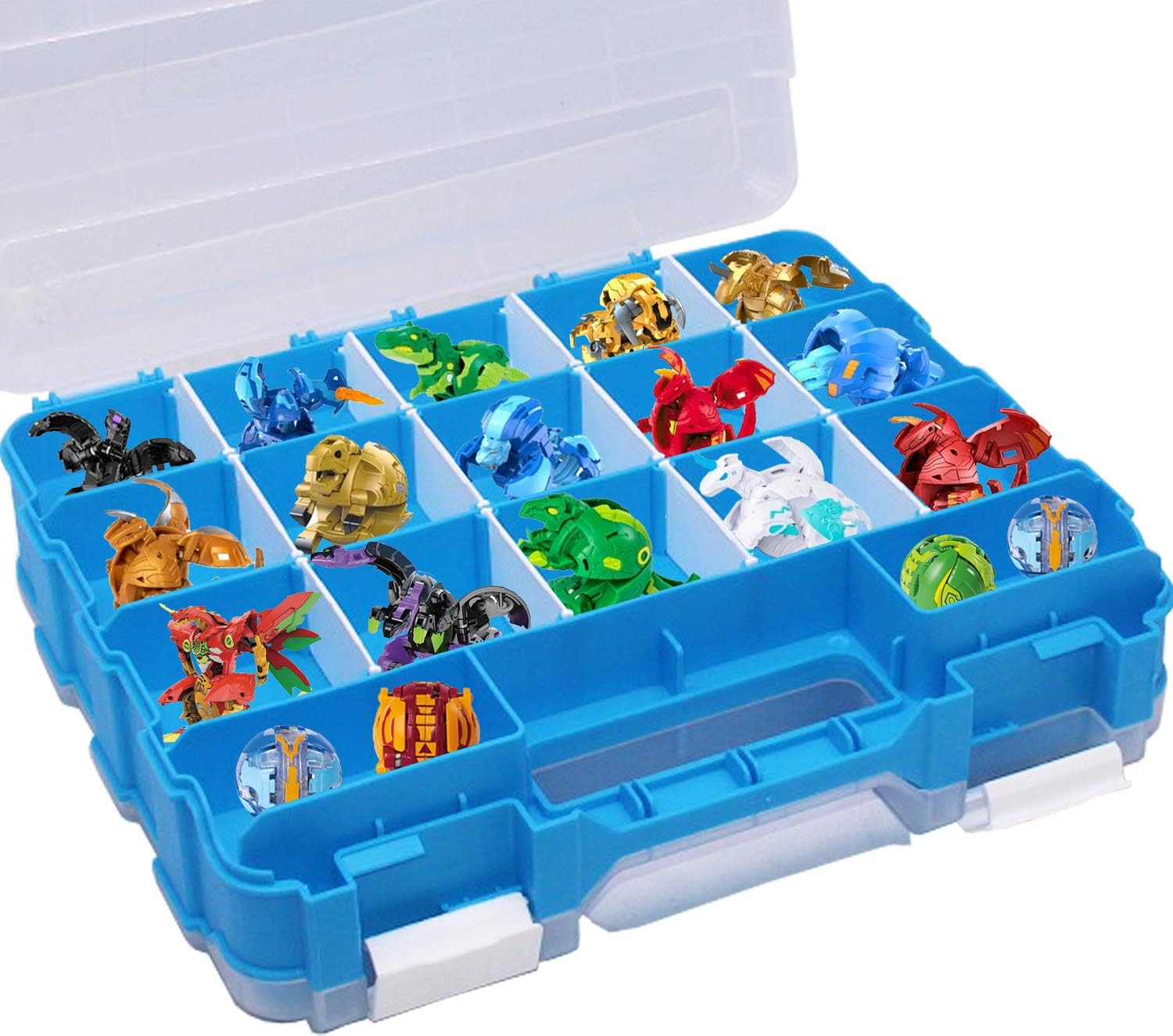 Amazon.com: HOME4 Double Sided BPA Free Toy Storage Container ...