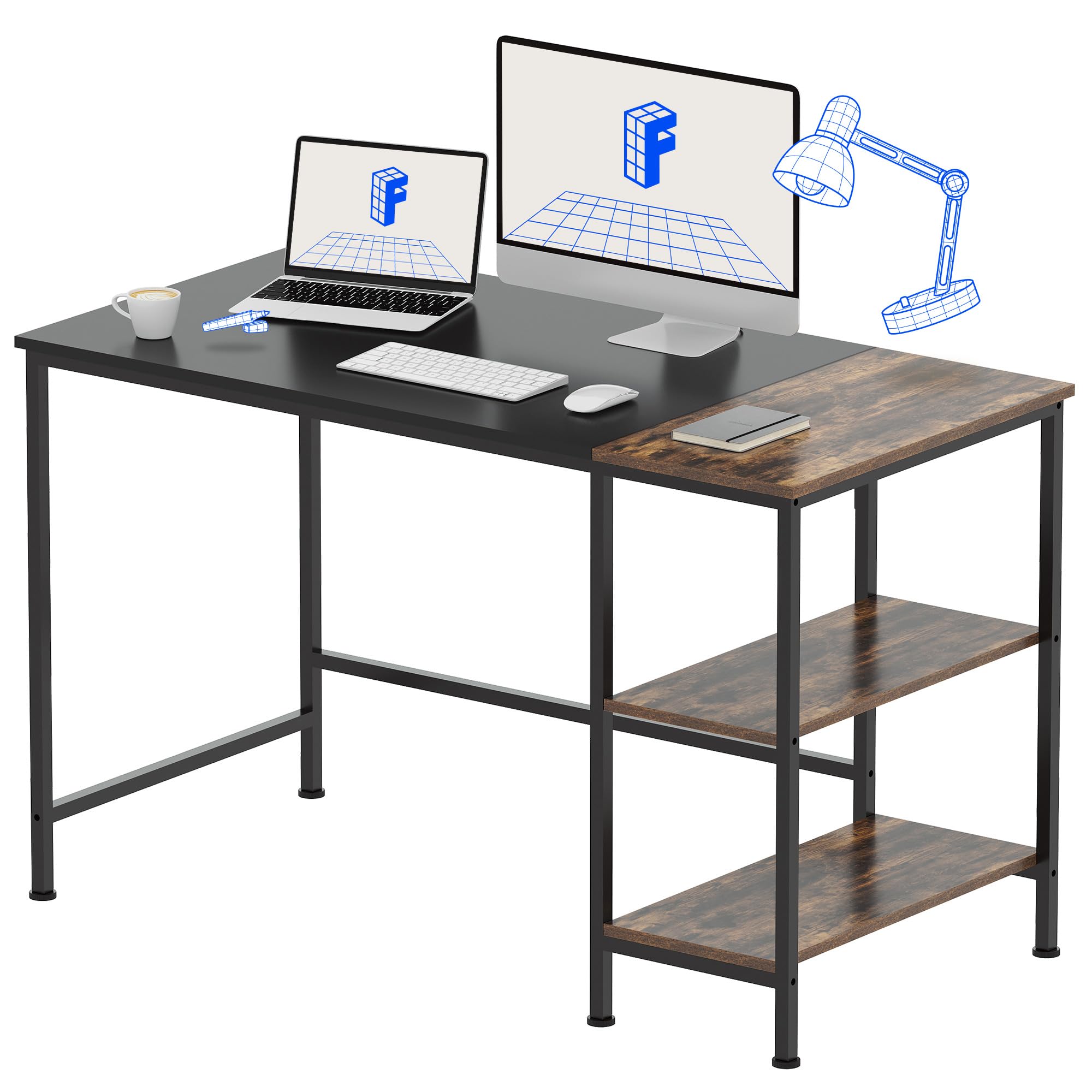 Snapklik.com : FLEXISPOT 48 Inch Computer Desk