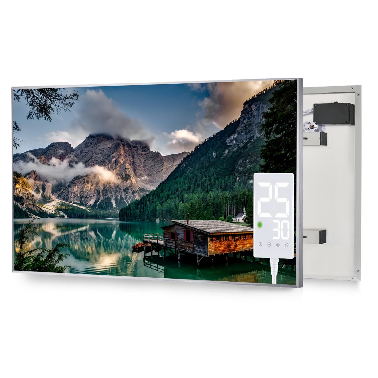 Coldfighting 300W Air Art Far Infrared Electric Panel Heater, Eco ...