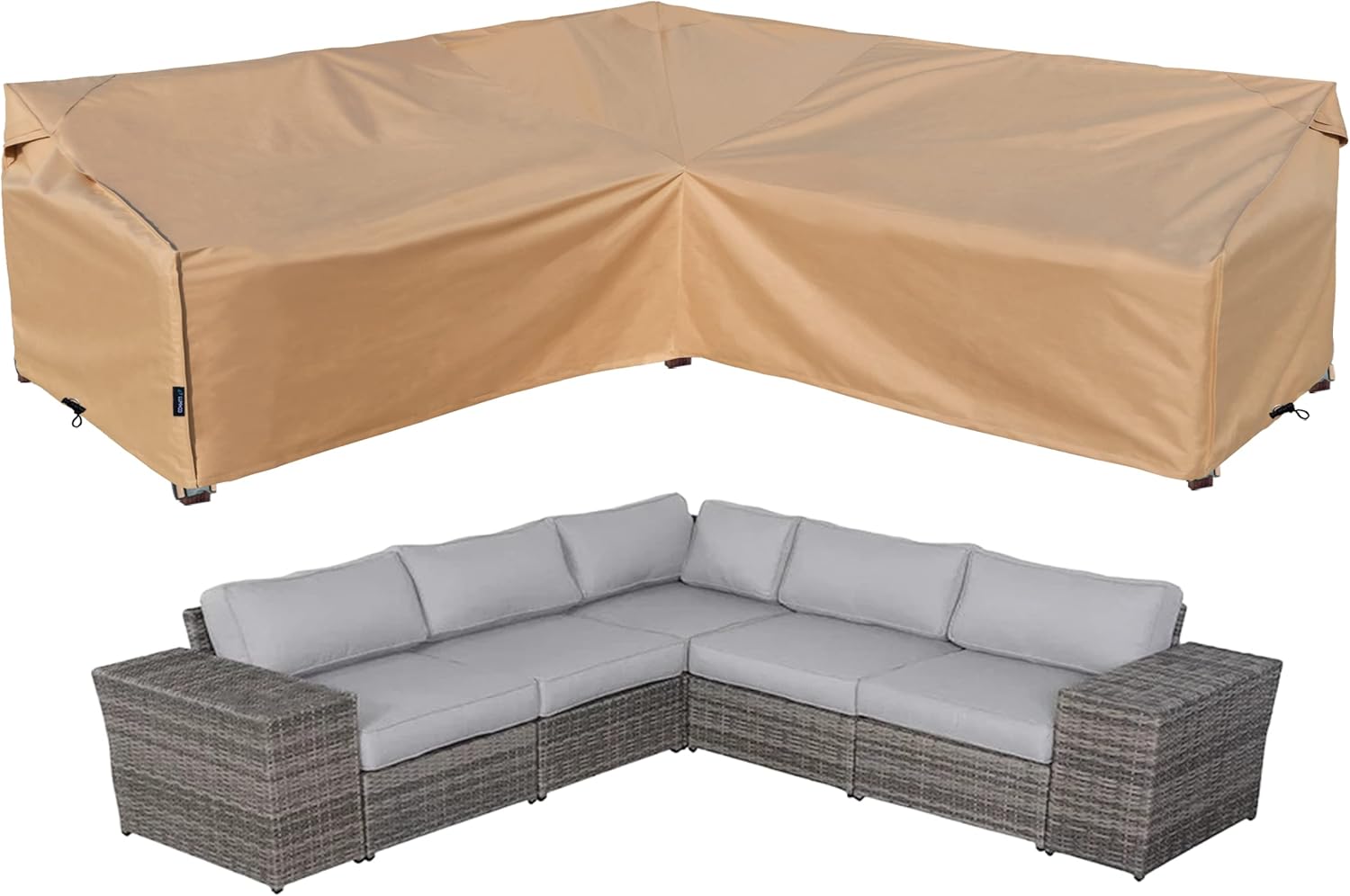 Amazon.com : Outdoor Patio Furniture Covers Waterproof Heavy Duty V ...