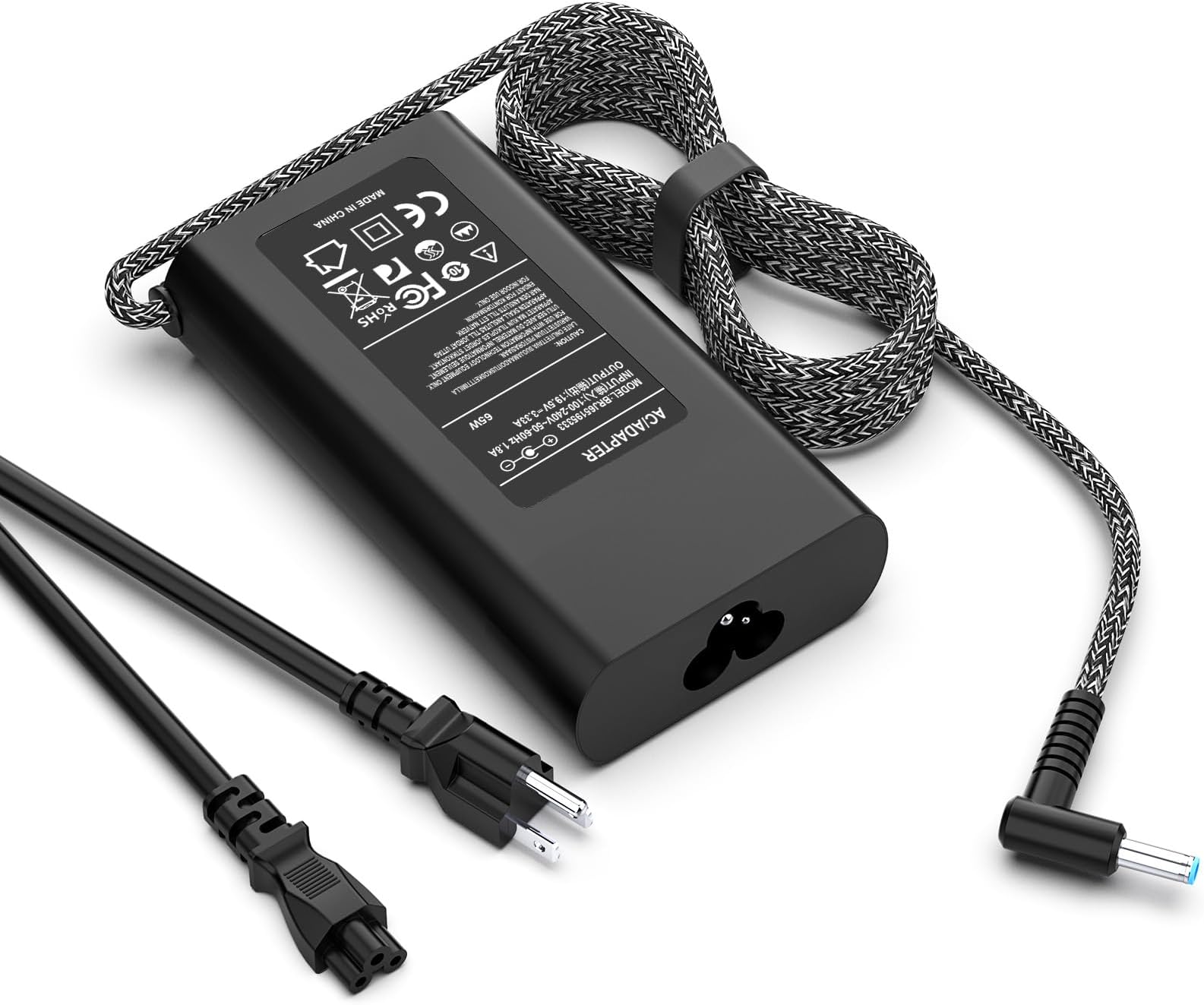 Amazon.com: 65W Laptop Charger for HP Laptop 14 14-cf, 14-cb, 14-dq, 14 ...