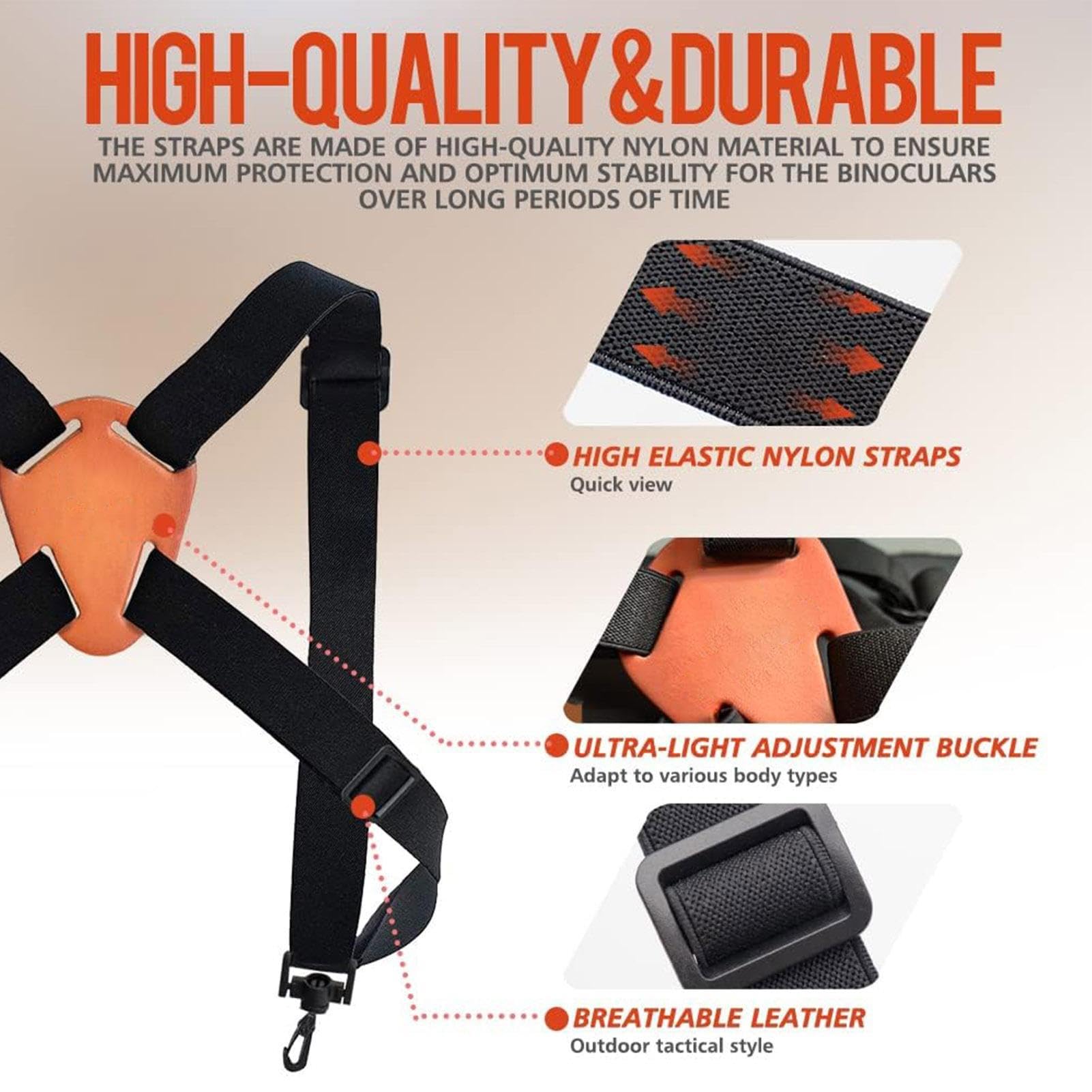 Outdoor Telescope Strap Binocular Harness Strap | Cross Adjustable ...
