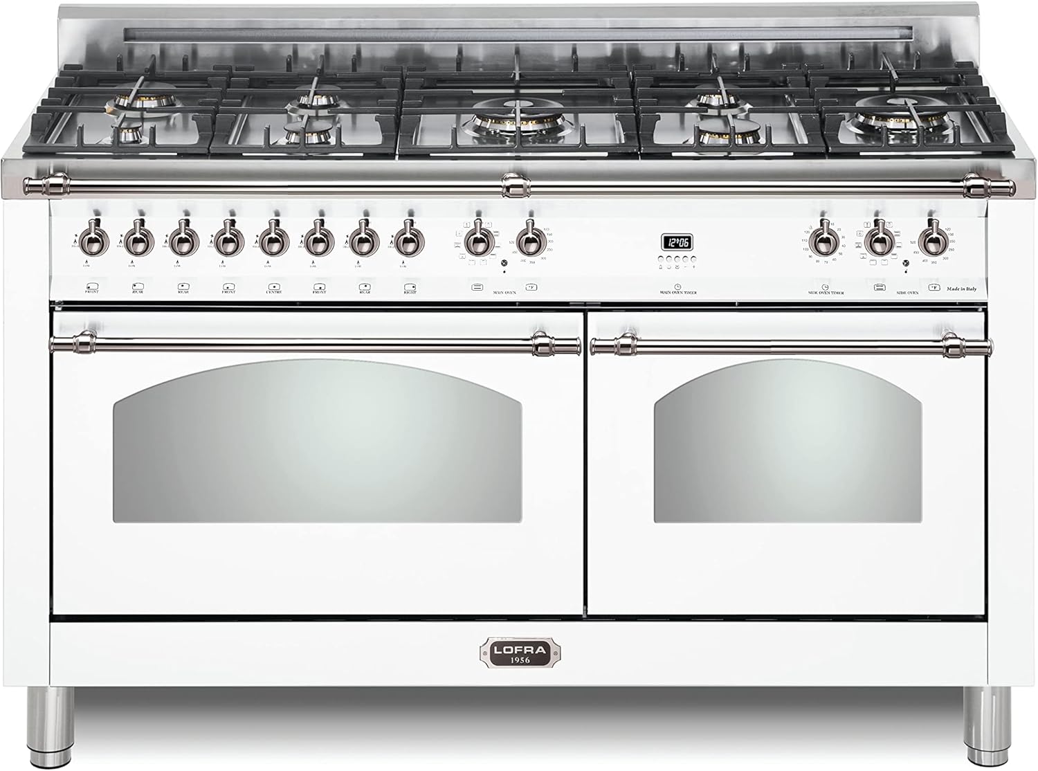 Amazon.com: Lofra DolceVita Series 60 Inch Range Freestanding Dual Fuel ...