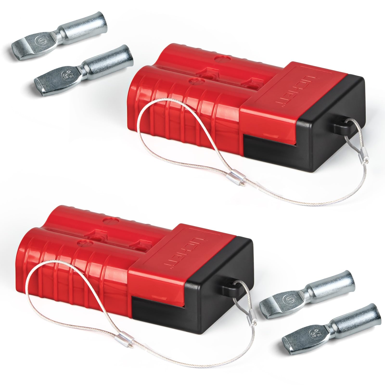 Snapklik.com : 1/0-2/0 Gauge Wire Connectors, 350A Battery Quick ...