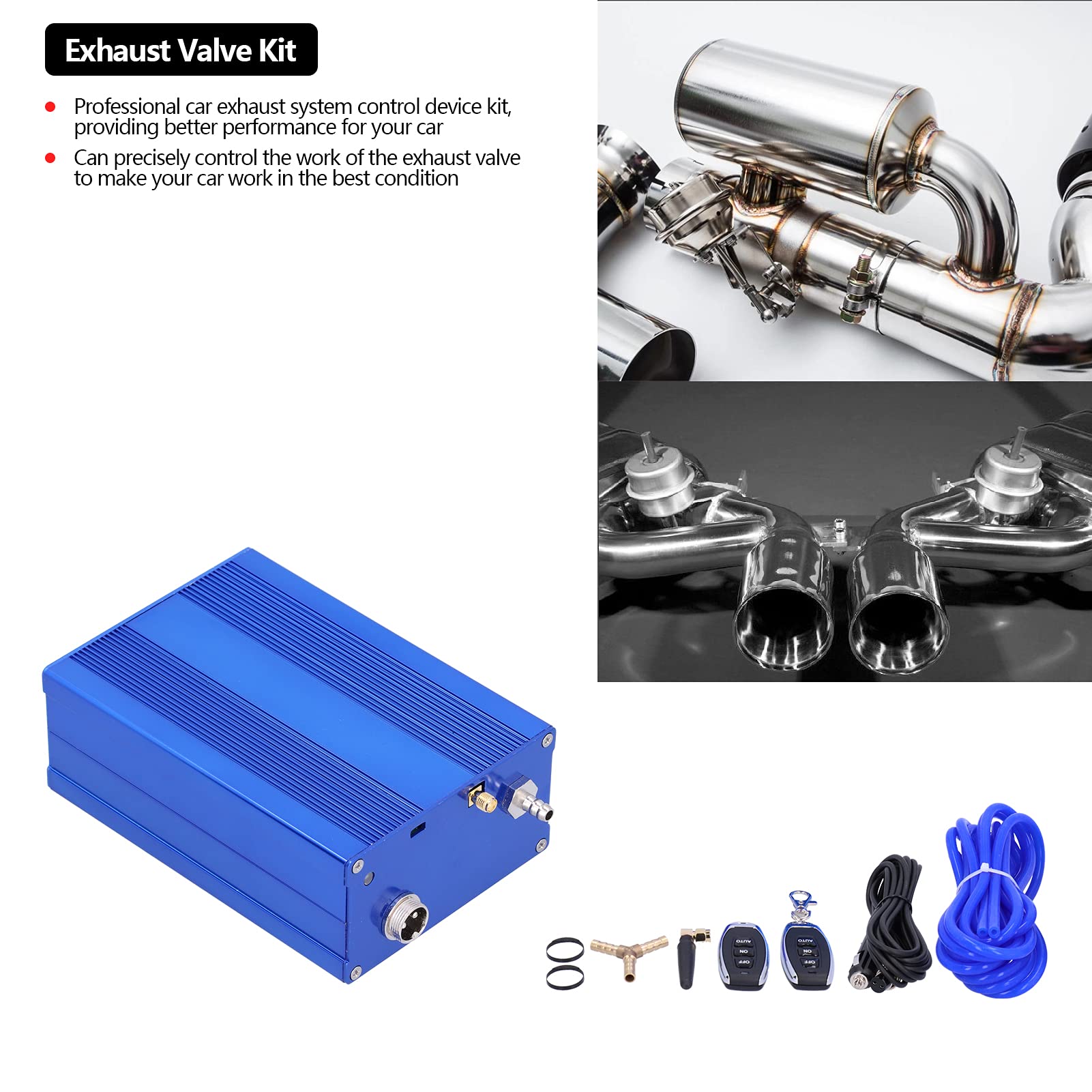 Vacuum Pump Controller Set, Car Valve Kit Electric Remote Control ...