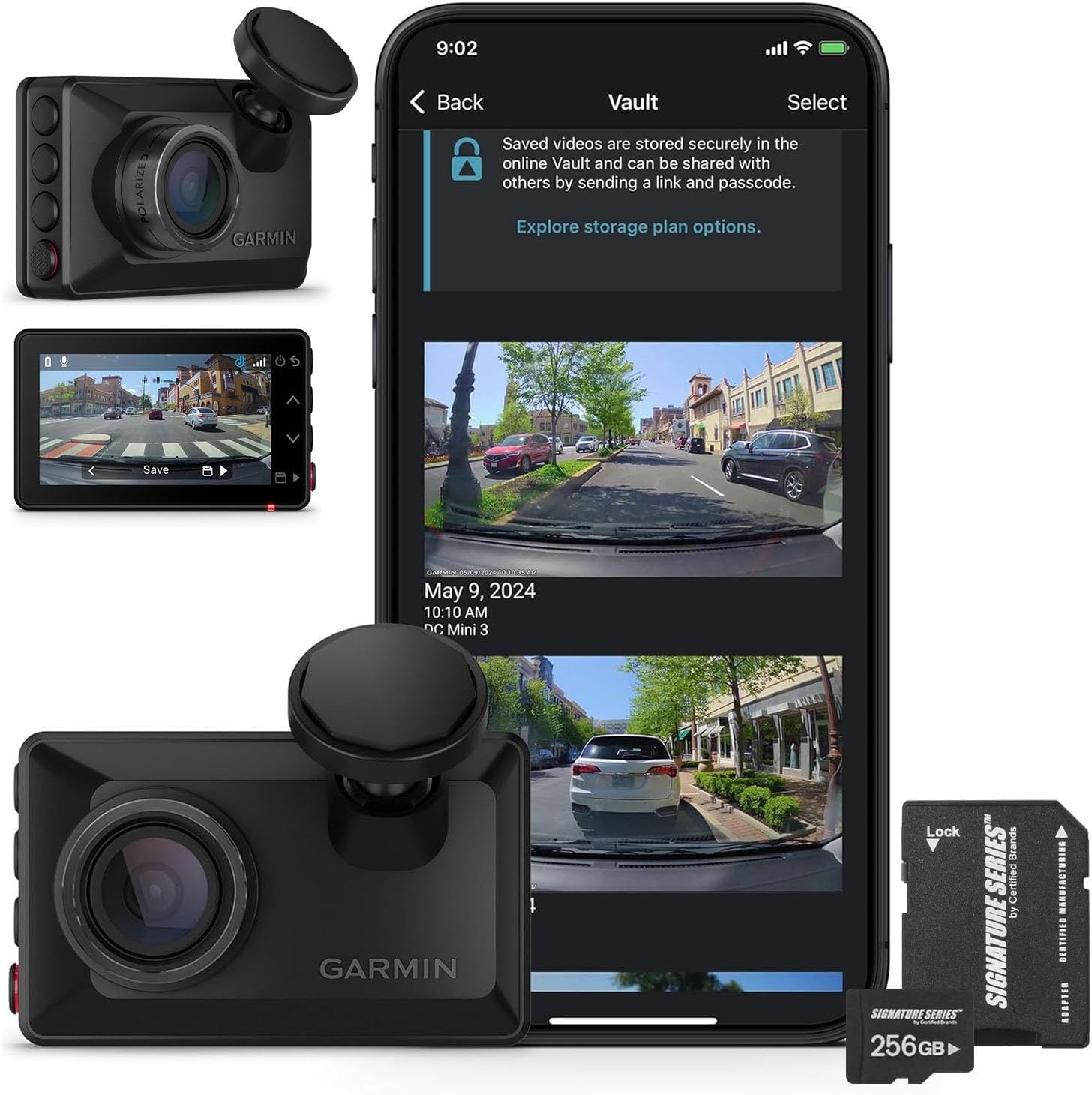 Amazon.com: Garmin Dash Cam X210 Compact 1440p HD Camera | 140° FOV ...