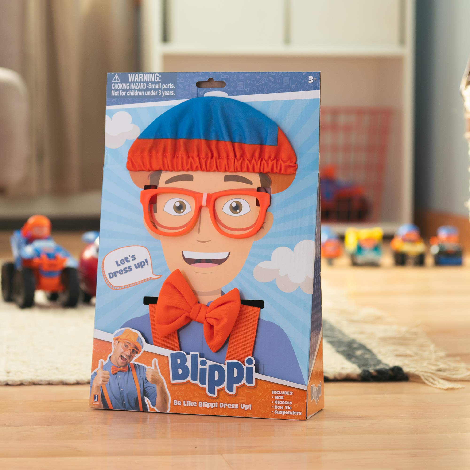 Blippi Costume Roleplay Accessories, Perfect for Dress Up and Play Time ...