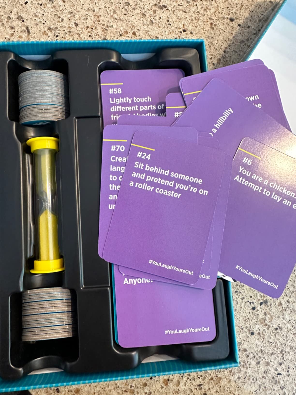 Amazon.com: DSS Games You Laugh You're Out A Party Game with Hilarious ...