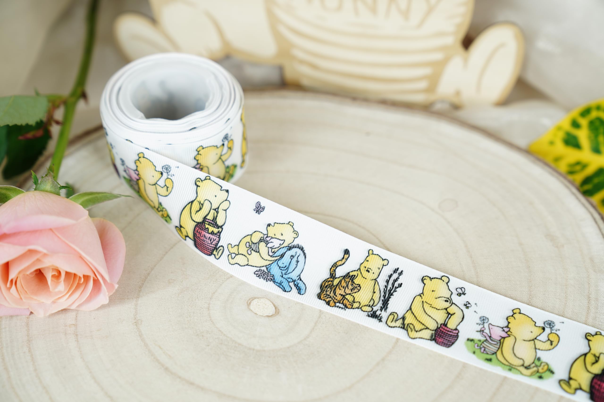 Amazon.com: Winnie Ribbon for Decorations Baby Shower Party The Pooh ...