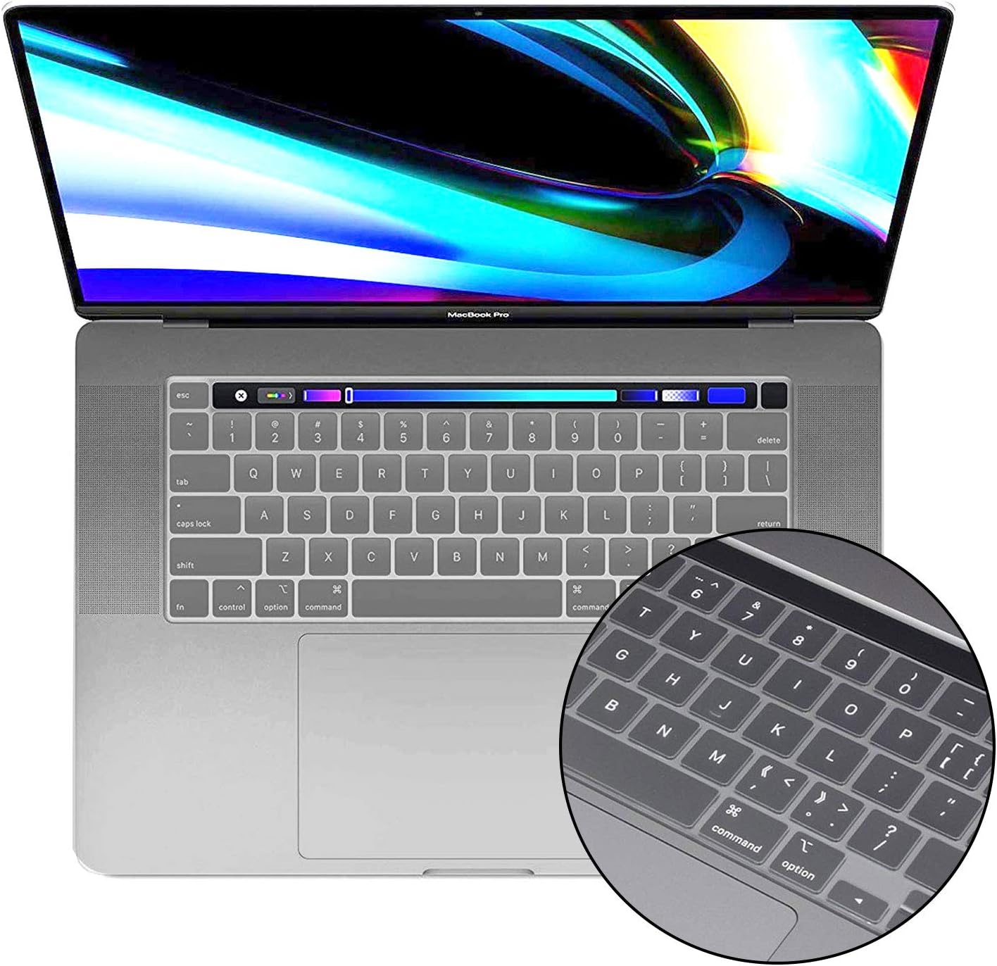 Amazon.com: Batianda Premium Ultra Slim Waterproof Silicone Keyboard ...
