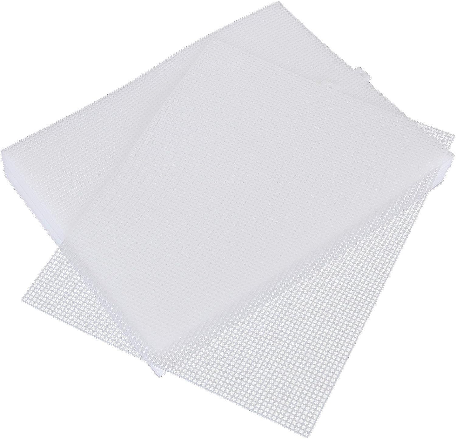 Amazon.com: ACXFOND 24 Pieces 14 Count Plastic Mesh Canvas 8 X 11 Inch ...