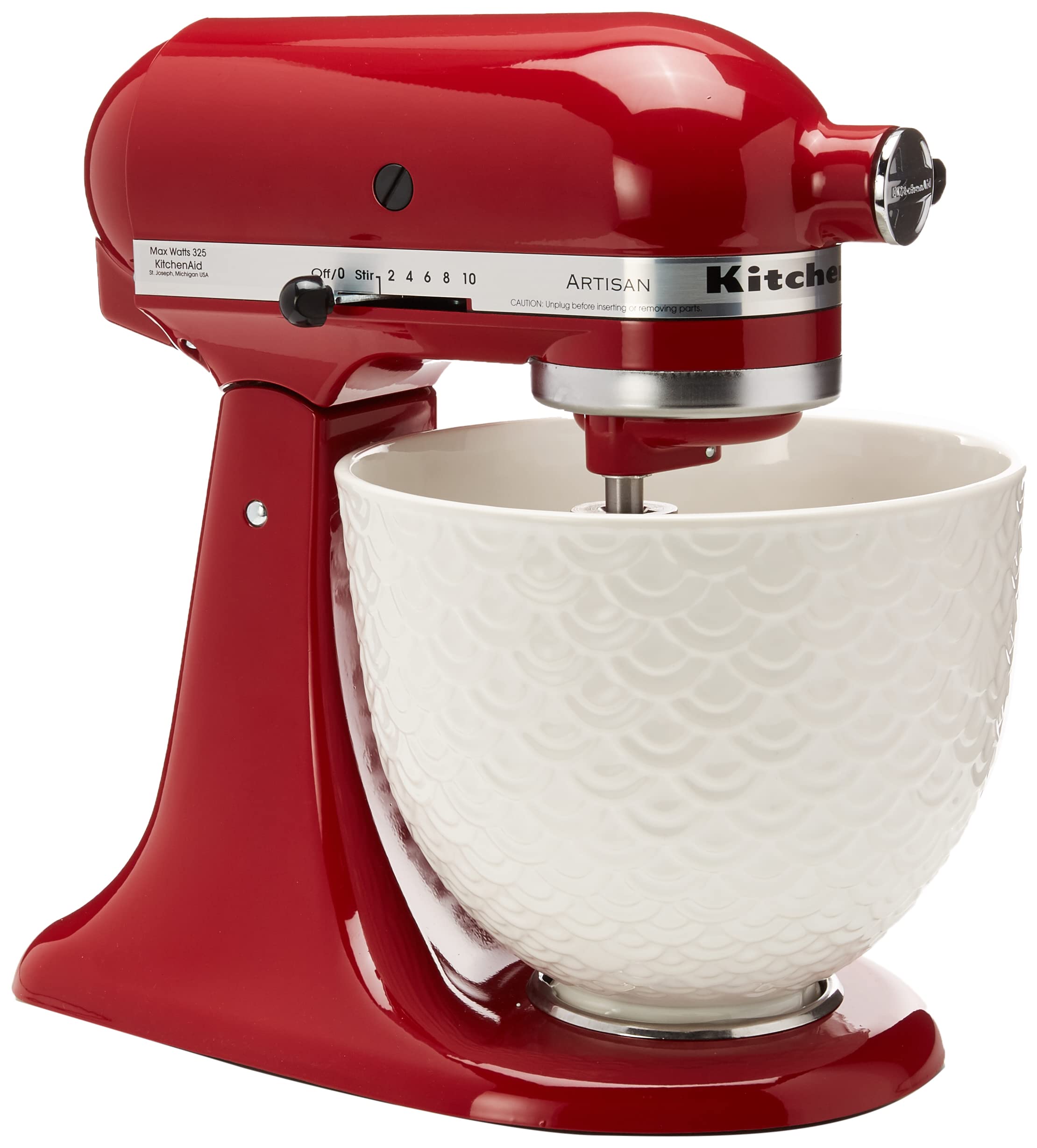 KitchenAid KSM156WMER KitchenAid Artisan Mixer with Ceramic Bowl ...
