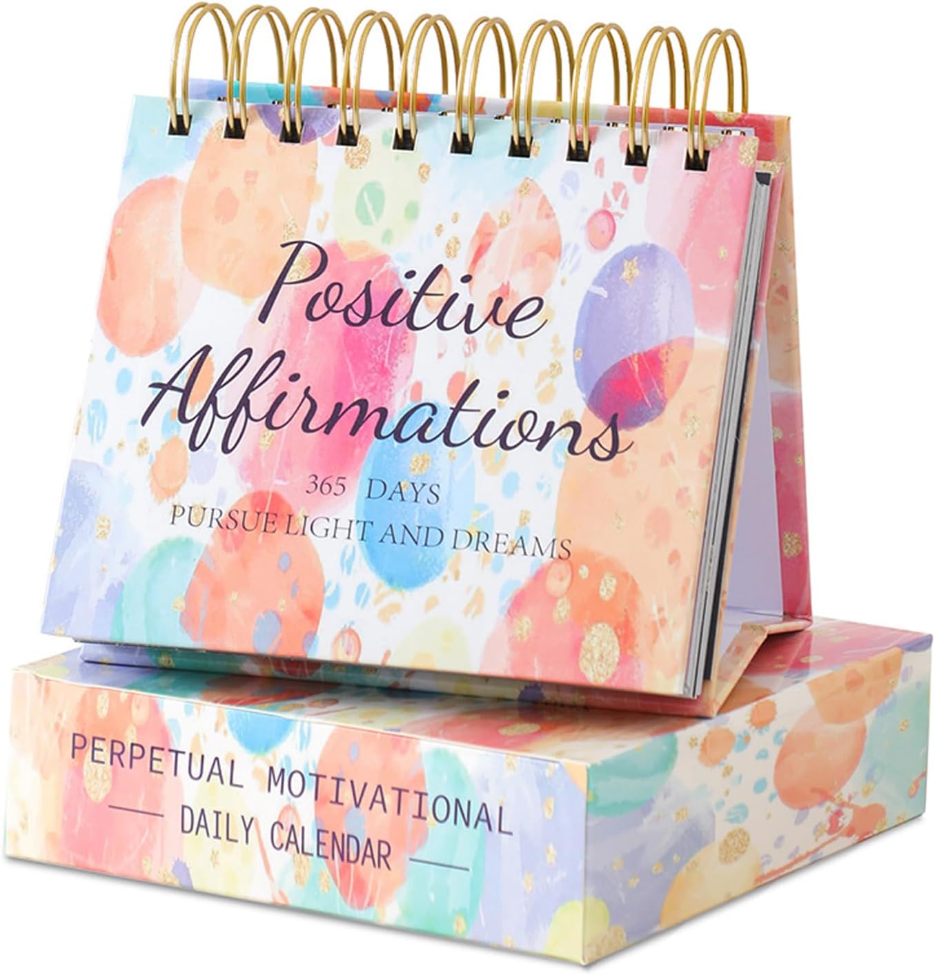 2024 Motivational Desk Calendar, 365 Days Affirmation Calendar with ...
