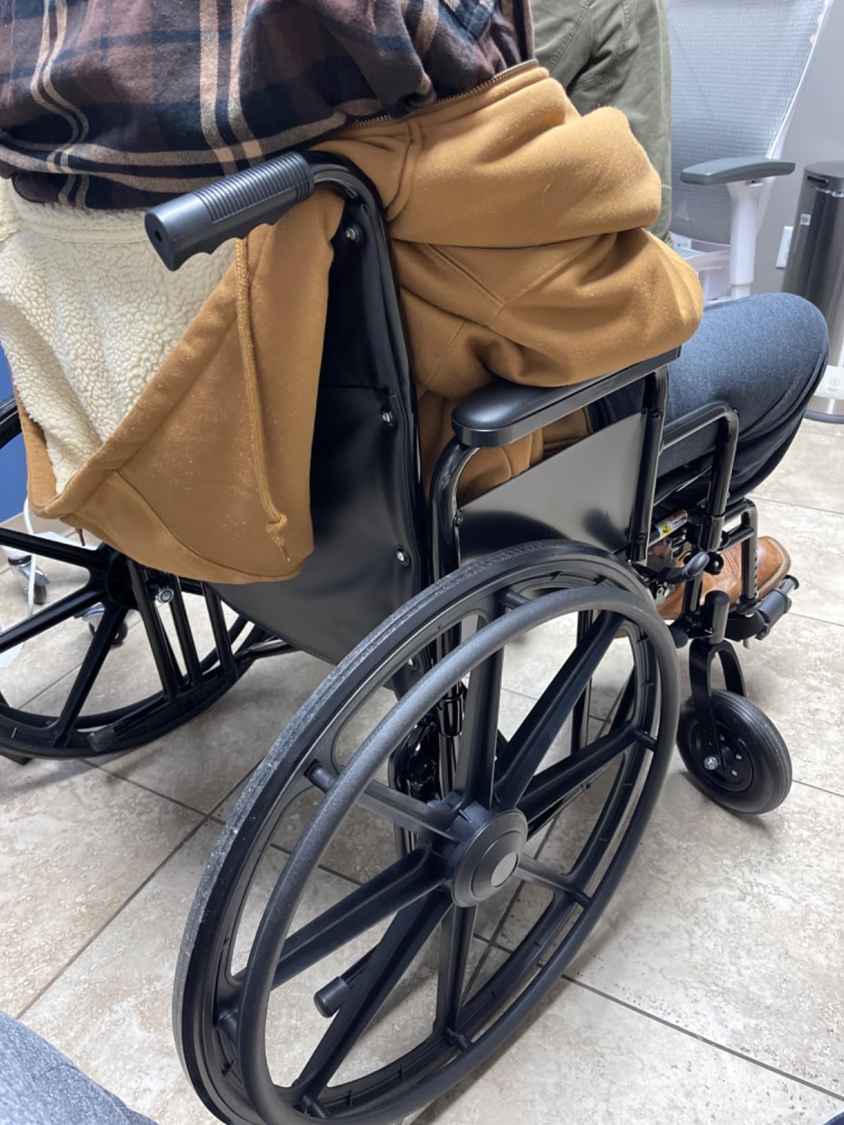 Amazon.com: monicare Wide Foldable Wheelchair for Adult 500-lbs Heavy ...