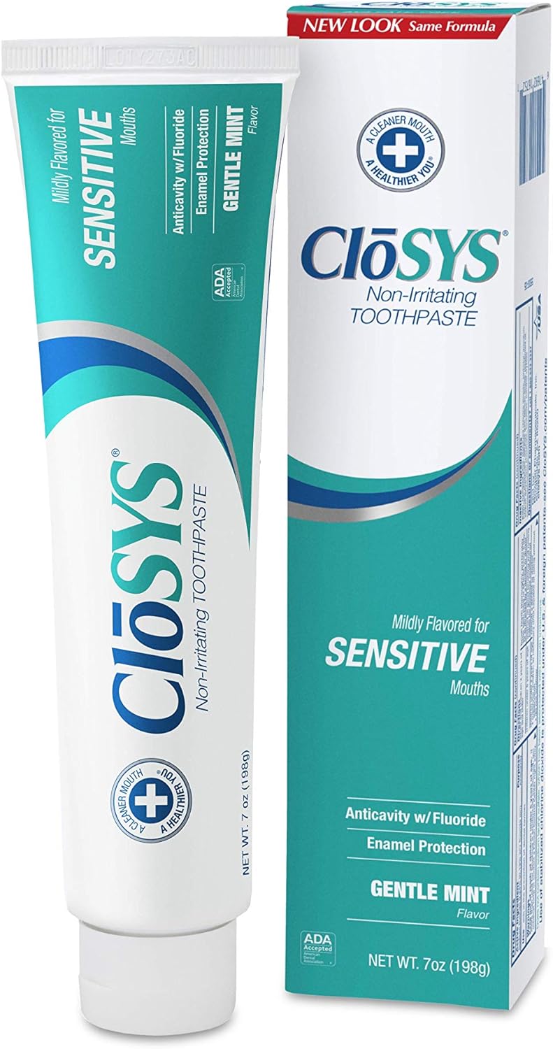 Closys Fluoride Toothpaste, Mild Mint, 7 Ounce : Amazon.ca: Health ...